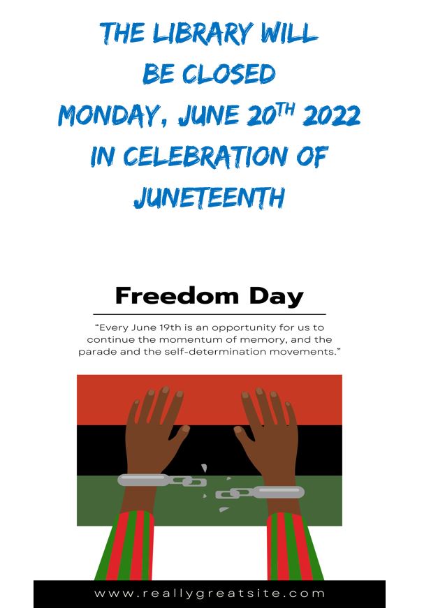 Library Closed for the Day. – Abbeville Memorial Library